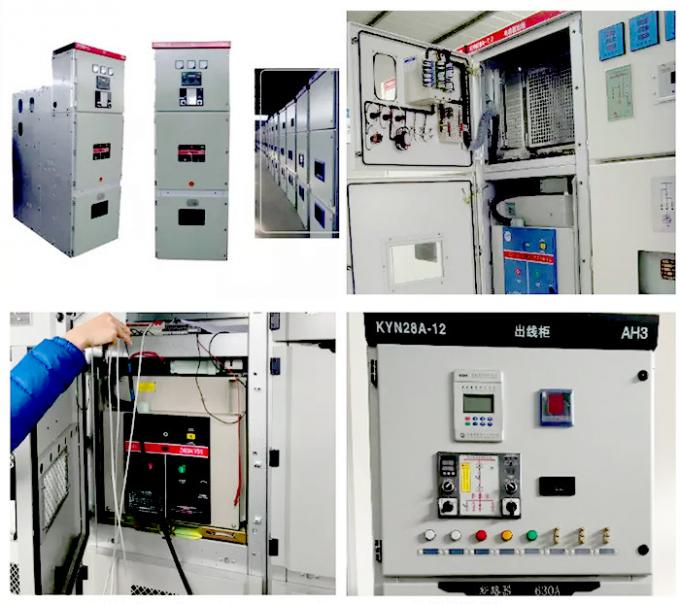 50Hz Frequency Metal Clad Switchgear Electrical Switch Cabinet 630A / 1250A